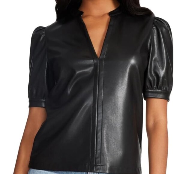 Steve Madden | Tops | Steve Madden Apparel Womens Black Jane Top Size ...